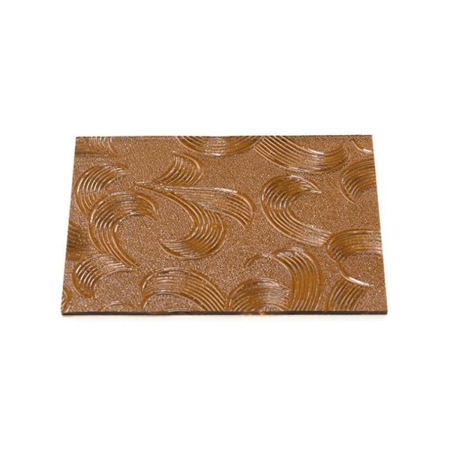 Art Decorative Safety Fluted Pattern Texture Interlayer Custom Wired Laminated Mesh Glass Top Quality Tempered Glass