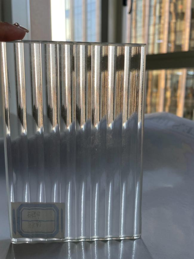 Colorful Moru Glass/Tinted Pattern Glass/Toughened Figured Glass for Decoration