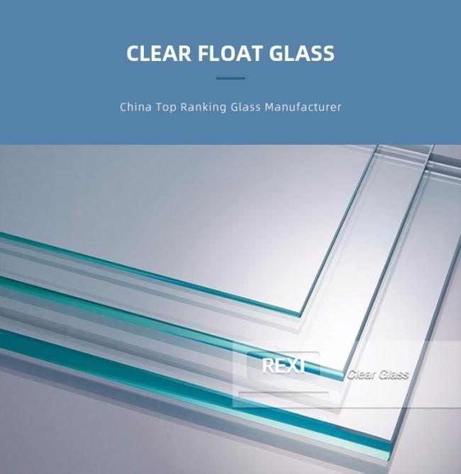 Picture Frame Clear Float Glass Sheet 1mm 1.8mm 2mm Thickness Cut to Size Glass Price