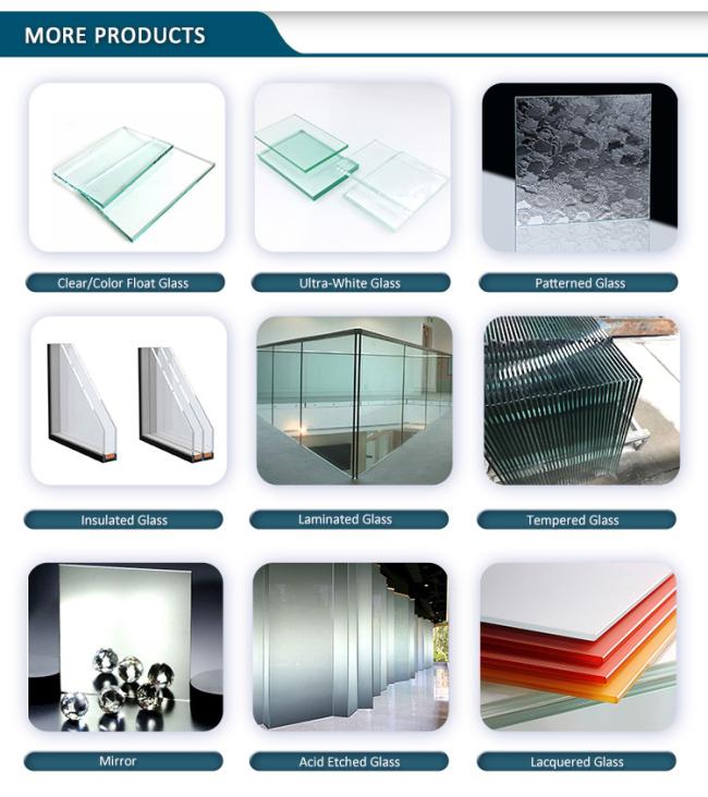 China Manufacturer High Quality Construction Building Various Sizes Clear Float Glass