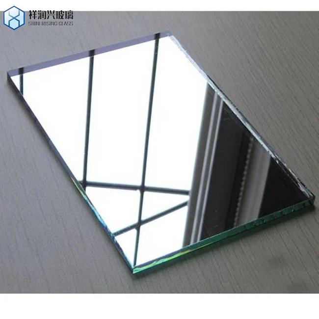 Aluminum Gym Wall Mirror Full Length Super Definition Mirror 1.8-6mm Silver Bathroom Mirror