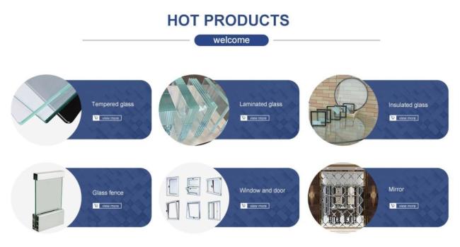 Sapphire Blue Pack Round Square Glass Beveled Mirror 3.0mm Customized Mirror Tray with Crystal