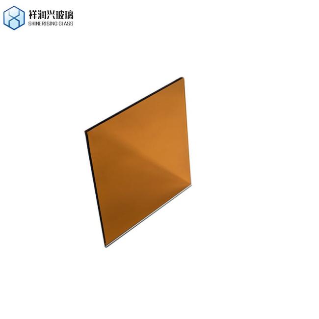 Competitive Price Bronze Golden Glass Coloreds Mirror Panel