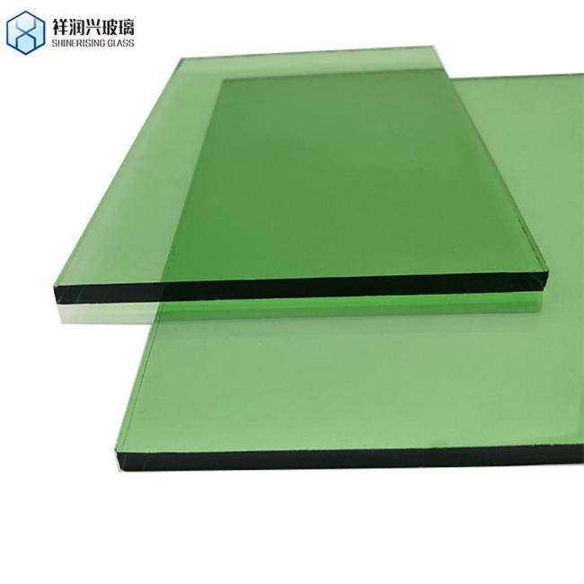 Blue Pink Green Color Float Glass Float 3mm-12mm Tinted Float Solar Reflective Glass with Blue Grey Bronze Colors