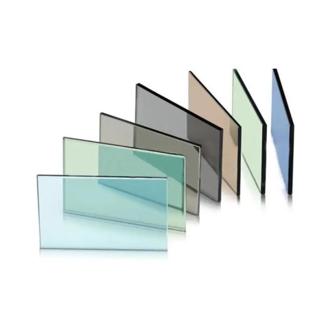 Professional Manufacturer Colored Glass 5mm Reflective Blue Tinted Tempered Glass for Windows Tempered Laminated Glass