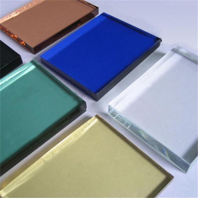 China Factory 4mm-10mm Coloured Tinted Float Glass with Low Price Tempered Laminated Glass