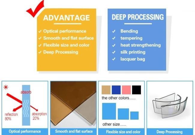 Tempered Coating Glass Decorative Colour Iridescent Glass Dichroic Rainbow Colorful Glass Panel Manufacturers