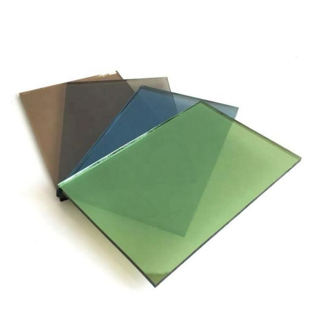 Tempered Coating Glass Decorative Colour Iridescent Glass Dichroic Rainbow Colorful Glass Panel Manufacturers