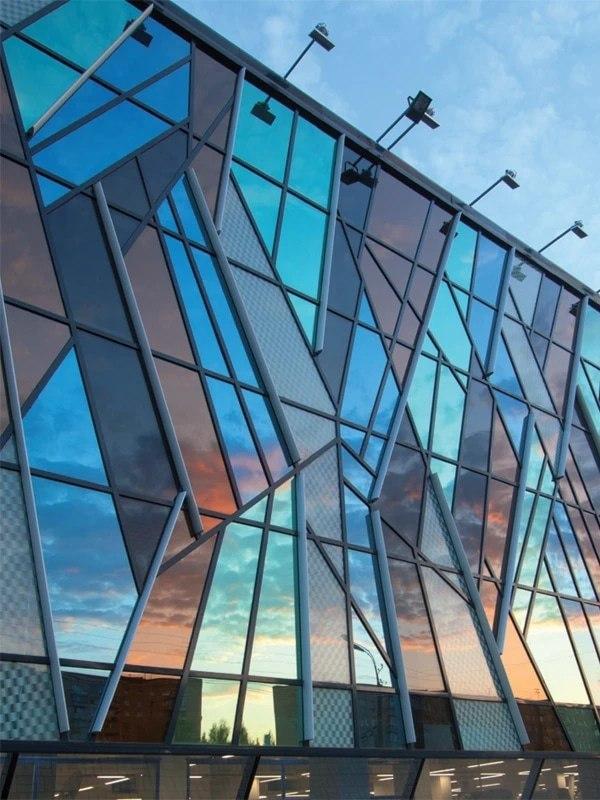 Tempered Coating Glass Decorative Colour Iridescent Glass Dichroic Rainbow Colorful Glass Panel Manufacturers