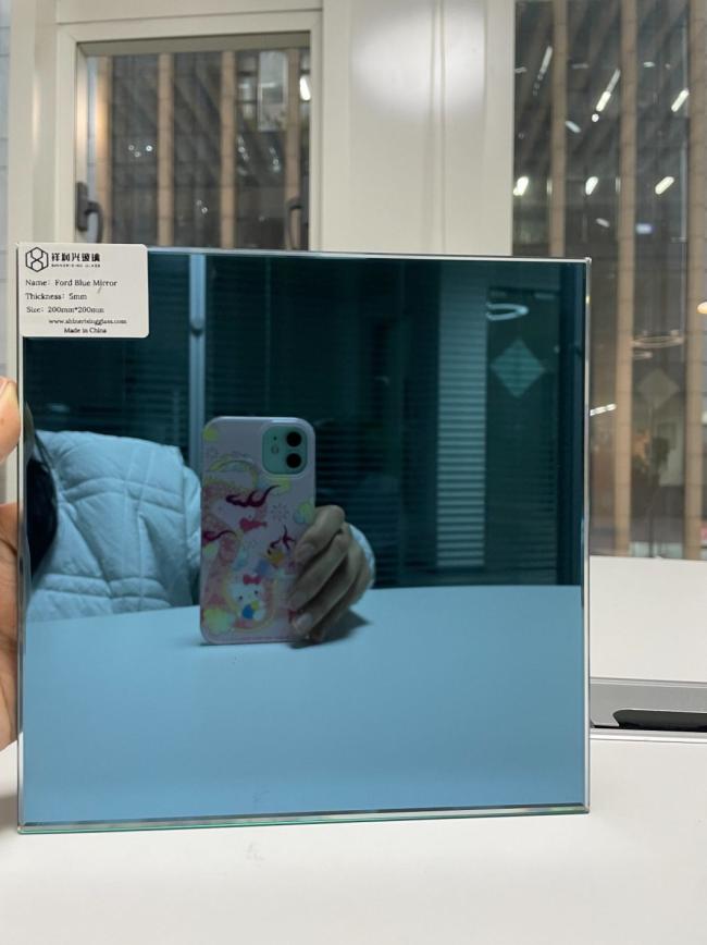 Silver Mirror Glass Colored Silver Double Coating Mirror for Frame and Furniture