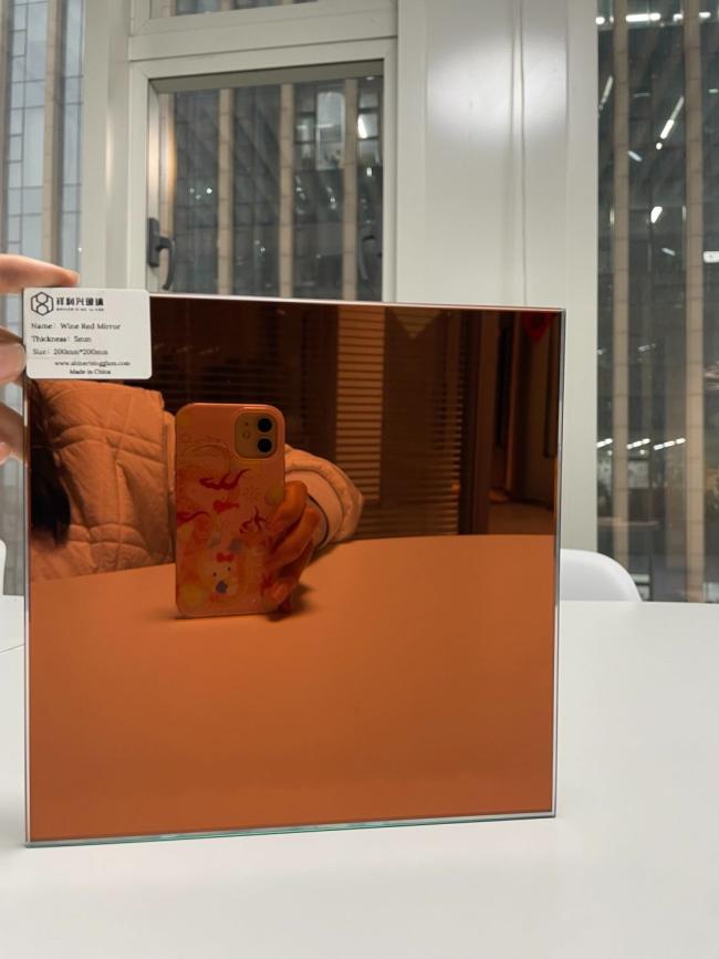 Silver Mirror Glass Colored Silver Double Coating Mirror for Frame and Furniture