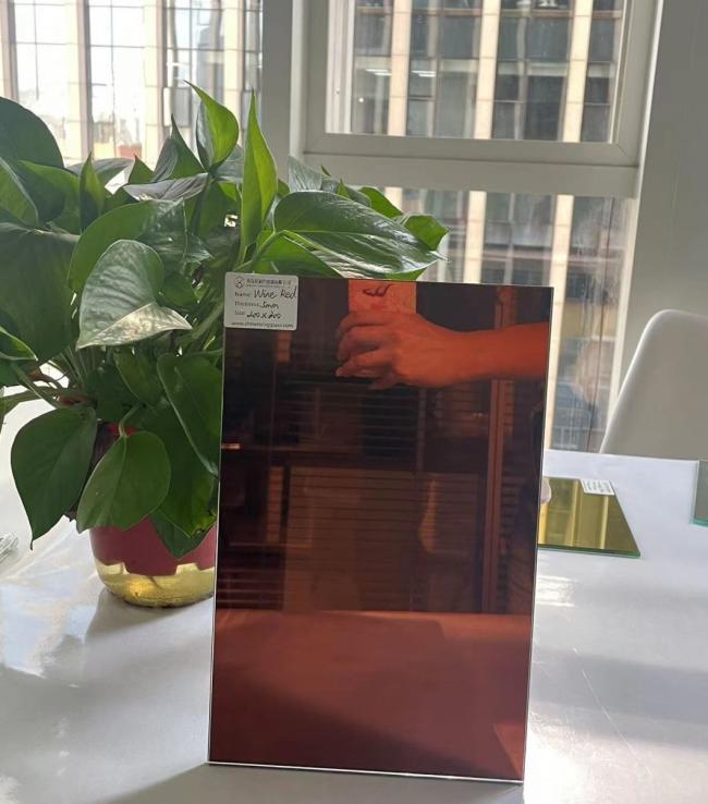 Silver Mirror Glass Colored Silver Double Coating Mirror for Frame and Furniture