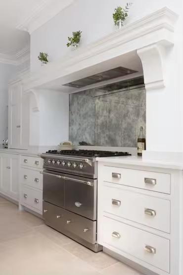 Customized Dimension Antique Beveled Mirror Glass Tiles for Washroom Project Decoration