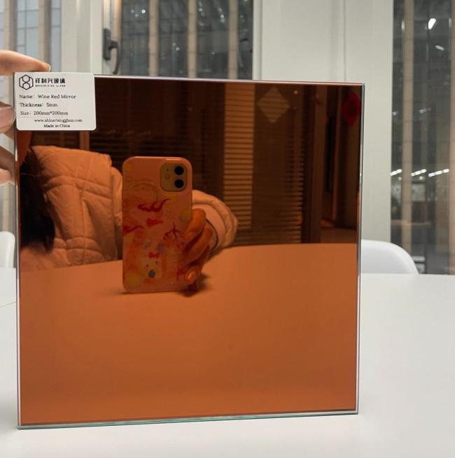 Colored Mirror Glass Wall Decorative Customized Magic Mirror Custom Infinite Extension Effect Multi Layer Mirror Glass