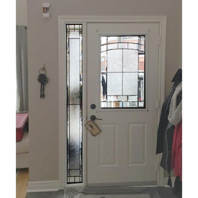 190X190X80mm Indoor Partition Wall Building Decorative Clear Cloudy Water Bubble Textured Glass Bricks Prices