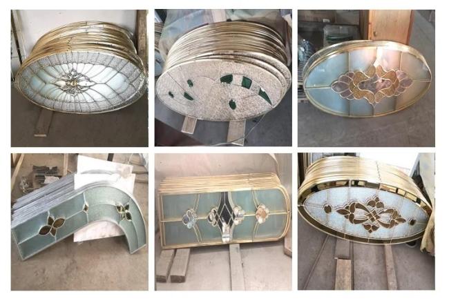 3mm 4mm 5mm Thickness Texture Pattern Glass Clear Figured Stained Glass Sheet Reeded Patterned Glass Sheet for Partition
