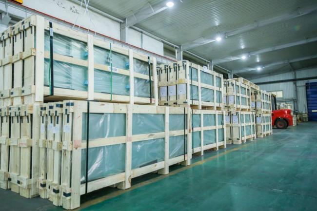 3mm 4mm 5mm Thickness Texture Pattern Glass Clear Figured Stained Glass Sheet Reeded Patterned Glass Sheet for Partition