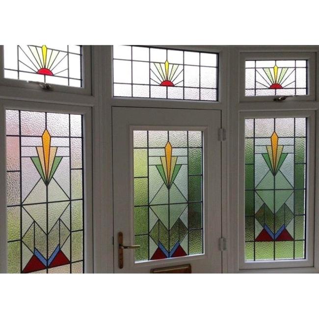 Stained Glass Bevel Clusters Suncatchers Window Hanging Mosaics Tiles Colored Art Glass Sheets