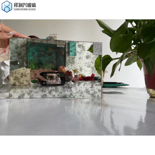Decorative Living Room Wall Design Mirror Antique Mirror Wall Tile