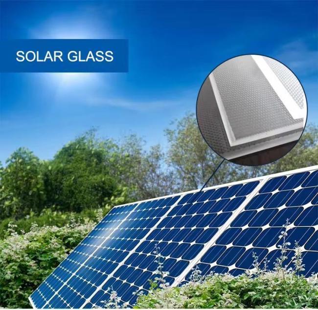 Glass Solar Panel Ultra Clear Low Iron Solar Panel Tempered Glass