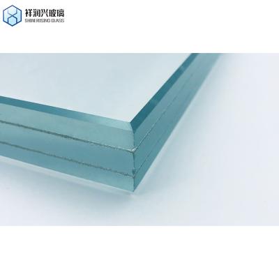 China Flat Polished Edge Work PVB Laminated Glass for Shatterproof and Soundproofing Needs for sale