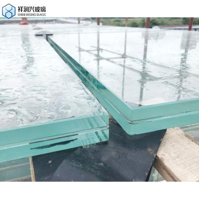Cina Lavori a bordo piatto lucidato vetro laminato PVB per la protezione da frattura e l'isolamento acustico in vendita