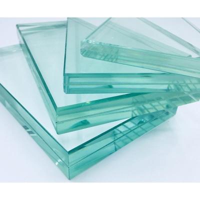 China Hoofdproduct Verhard gelaagd glas 6,38 mm kogelwerend glas voor gebouwvenster Te koop