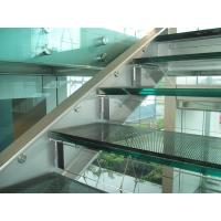 China Solid Structure CE Certificate 7mm Thickness Laminated Frosted Glass from Philippines for sale