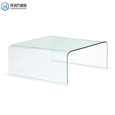 China 5 mm 6 mm 8 mm 10 mm 12 mm 15 mm 19 mm vidro curvo plano temperado para instalações ao ar livre à venda