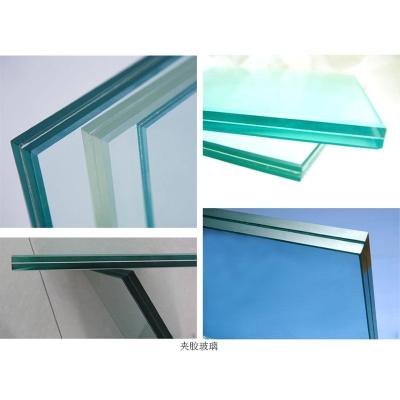 China Architectuur Vlak gehard gelaagd glas met thermische dubbele tussenlaag Te koop