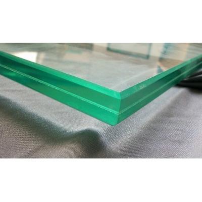 China Arquitetura Chapas de vidro laminadas temperadas planas com dupla camada térmica à venda