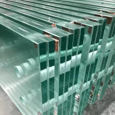 China Solid Laminated Glass with PVB Film 6mm 10mm 12mm Thickness GB15763.2-2005 Standard for sale
