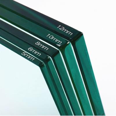 China 6mm 8mm 10mm 12mm 15mm Round Clear Tempered Table Top Glass for Super-Tempered Glass for sale