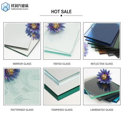China Glass Decorative Acid Etched Clear Pattern Frosted Glass 2134X3300mm Folded Unfolded for sale
