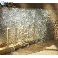 China Customized Clear Float Pattern Laminated Glass Panels for Interior Transformation for sale