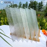China Customized Clear Float Pattern Laminated Glass Panels for Interior Transformation for sale