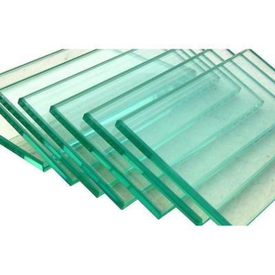 China 10mm 12mm Tempered Glass for Outdoor Swimming Pool Fence Walls Flat Glass Fence Construction Glass for sale
