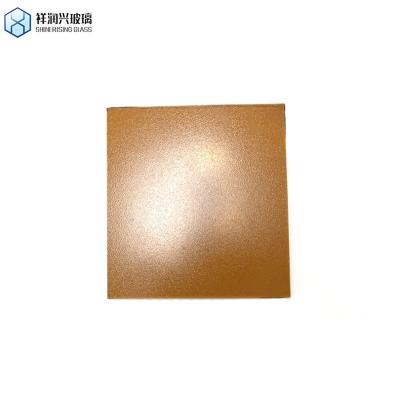 Cina Acqua marrone Diamante in rilievo Curva Toughened Shower Screen Vetro richiesta personalizzata in vendita