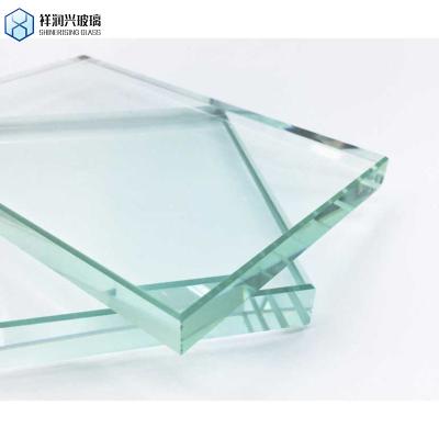 中国 建築用ガラス 8mm 10mm 12mm 水晶透明 硬化された冷却ガラスシート 販売のため
