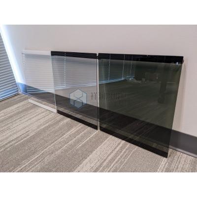 China Op maat gemaakt rechthoekig badkamer glas plank glas ultra helder gehard gelamineerd glas Te koop