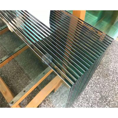 China Fabricación de vidrio de ducha laminado curvo y vidrio de separación en venta