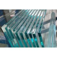 China Electronics Instruments Flat Safety Clear Tempered Laminated Glass with Flat Design for sale
