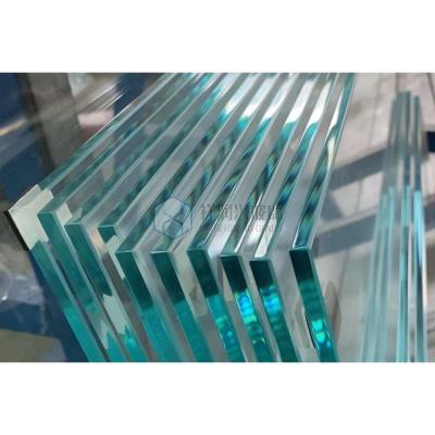China Electronics Instruments Flat Safety Clear Tempered Laminated Glass with Flat Design for sale