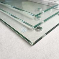 China Electronics Instruments Flat Safety Clear Tempered Laminated Glass with Flat Design for sale