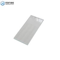 China Clear Pattern Tempered Glass Customized Request for Fluted Decorative Texture Glass for sale