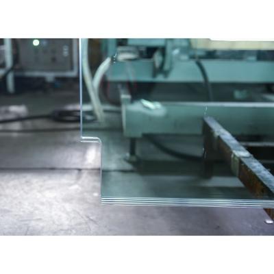 China Fysiek gehard plat dubbel gehard glas aluminium schuifdeur voor prestaties Te koop