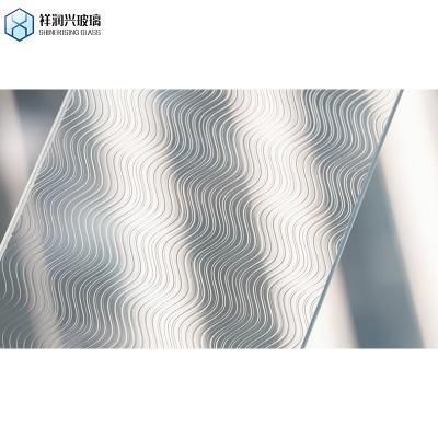 Cina Laboratorio vetro colorato riflettente/vetro a disegno/vetro temperato per edifici decorativi in vendita