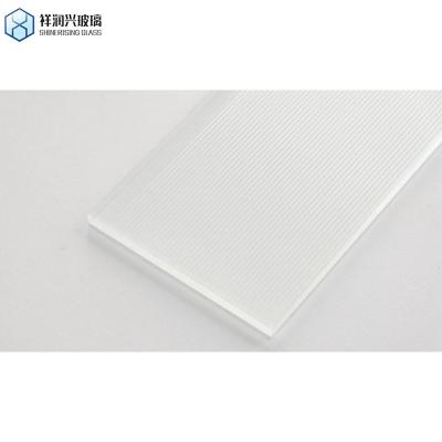 Cina SGS accreditato vetro temperato a modello con texture a canne chiare per la decorazione degli edifici in vendita