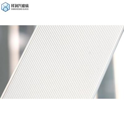 China Solid 3/4/5/5.5/6/8/10mm Patterned/Figured Glass for Building Flat Polished Edge Work for sale