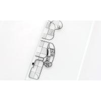 China Solid 3/4/5/5.5/6/8/10mm Patterned/Figured Glass for Building Flat Polished Edge Work for sale